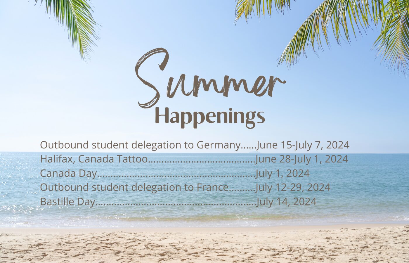 Summer Happenings - Norfolk Sister City Association